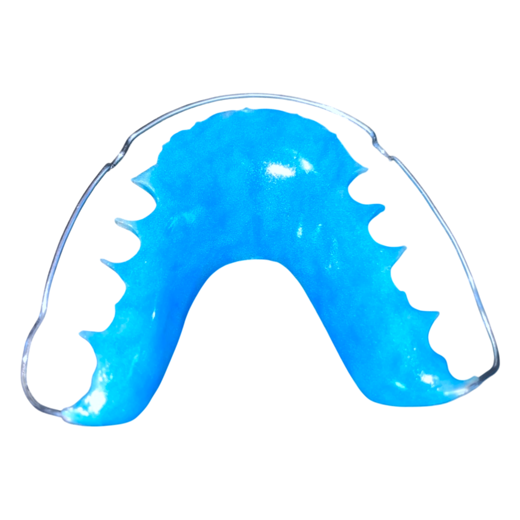 Wraparound Hawley Retainer – Teeth Retain Design